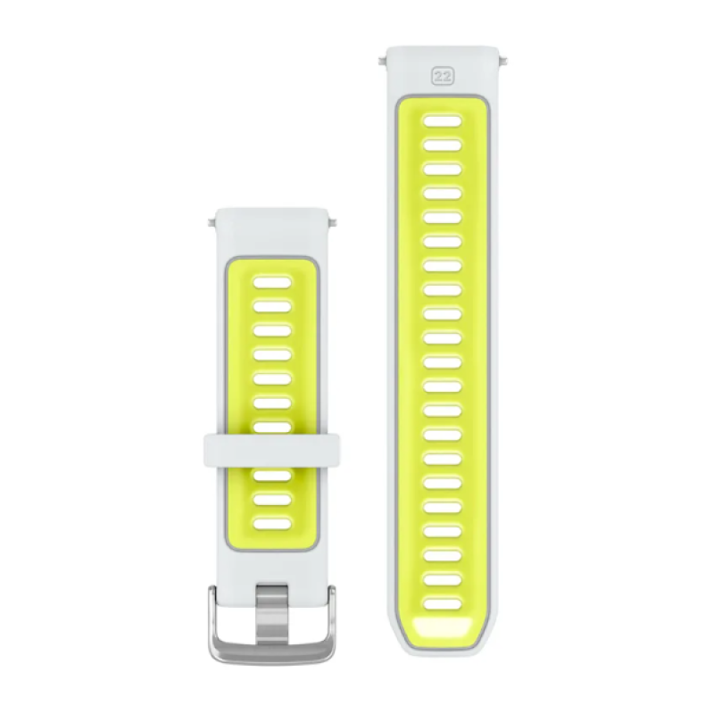 Forerunner® 970 Watch Bands (22 mm) Whitestone/Translucent Amp Yellow ...