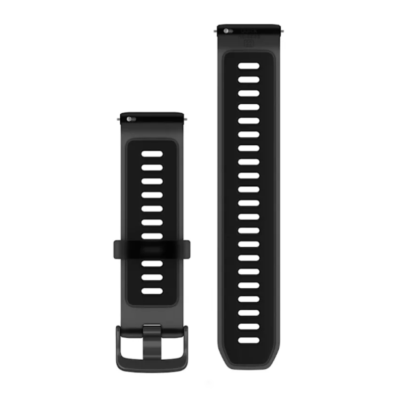Forerunner® 570 Quick Release Bands (22 mm) Translucent Black/Black ...